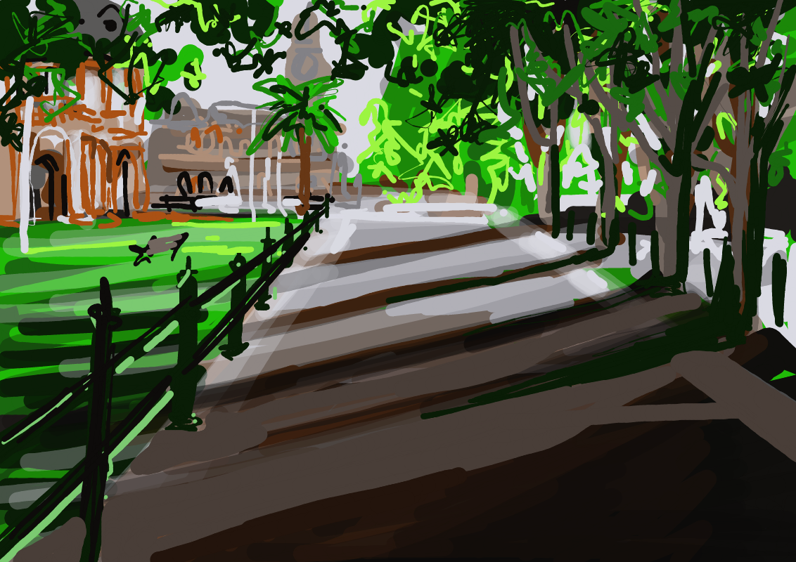 212# Under the shade of the coolabah tree, Bendigo – Frankie O